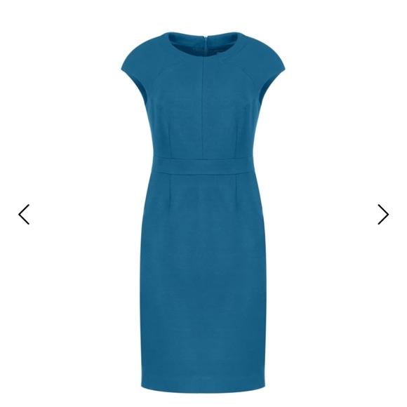 conquista | Dresses | Wolf Badger Conquista Cap Sleeve Blue Dress ...